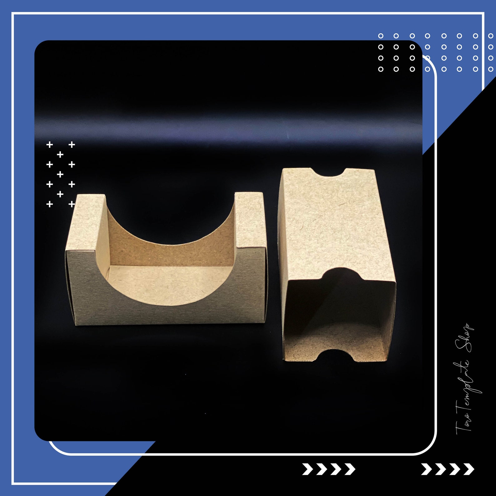 Drawer Box Template, Gift Box Template, Candy Box Template, Cookies Box ...