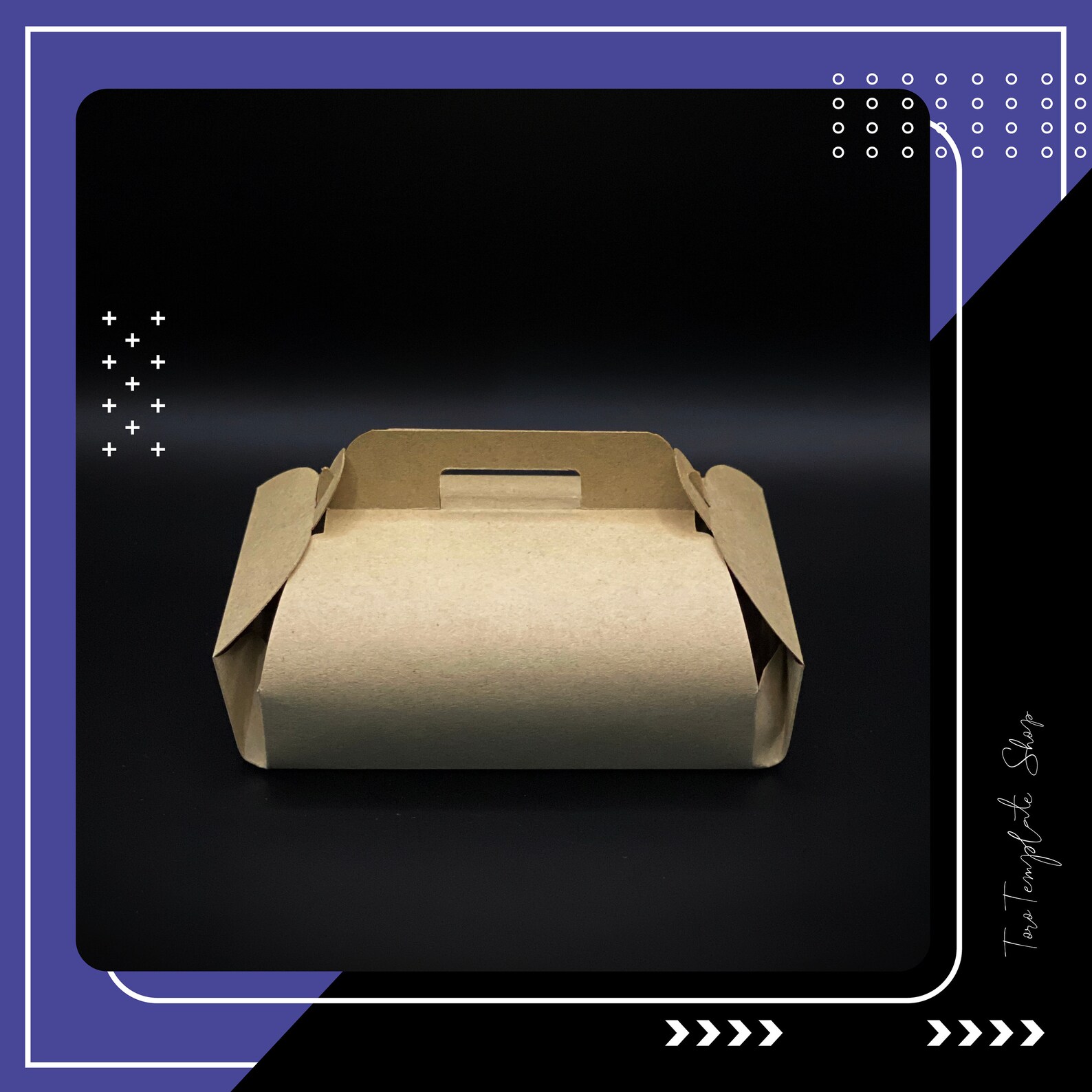Cookie Box Template: Printable, Resizeable Gift Box (digital Download ...
