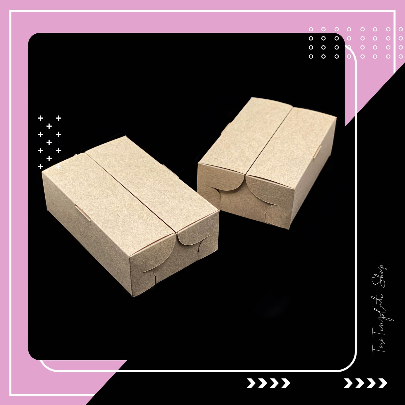 Long Box Template, Gift Box Template, Candy Box Template, Cookies Box ...