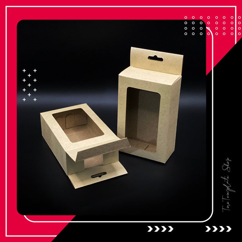 Box Template Cookies Box Template Gift Box Template Candy - Etsy