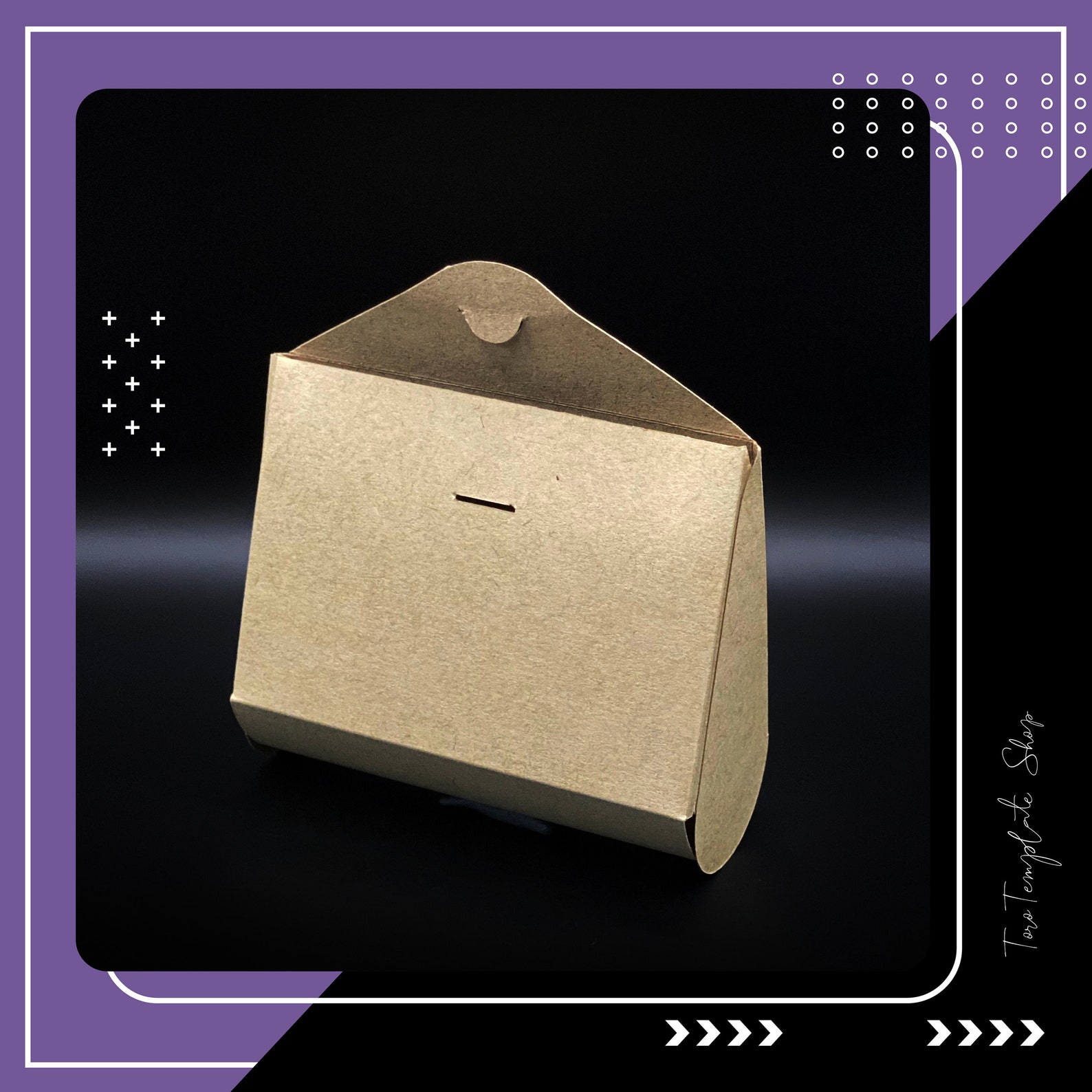 Box Template, Gift Box Template, Candy Box Template, Resizeable ...