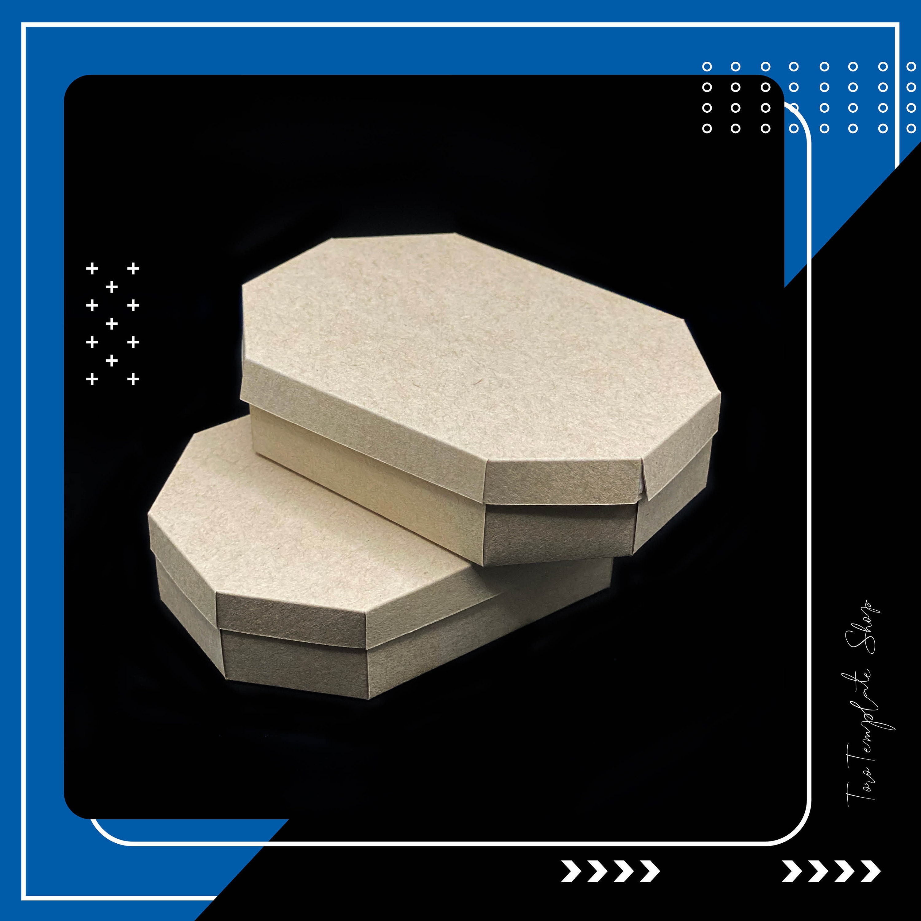 Octagon Box Template, Gift Box Template, Candy Box Template, Cookies ...