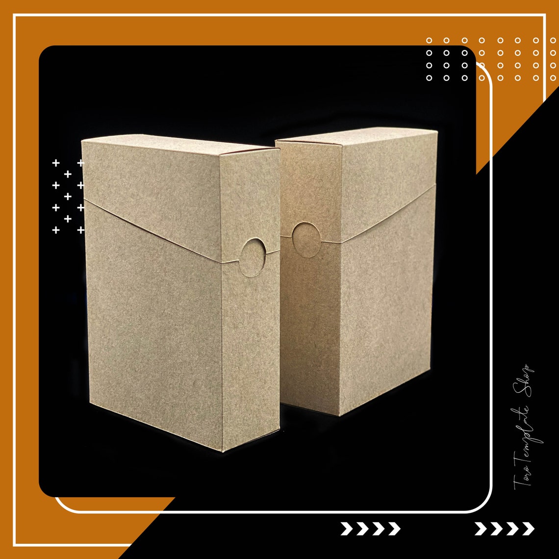 Cigarette Box Template, Rectangle Box Template, Gift Box Template ...