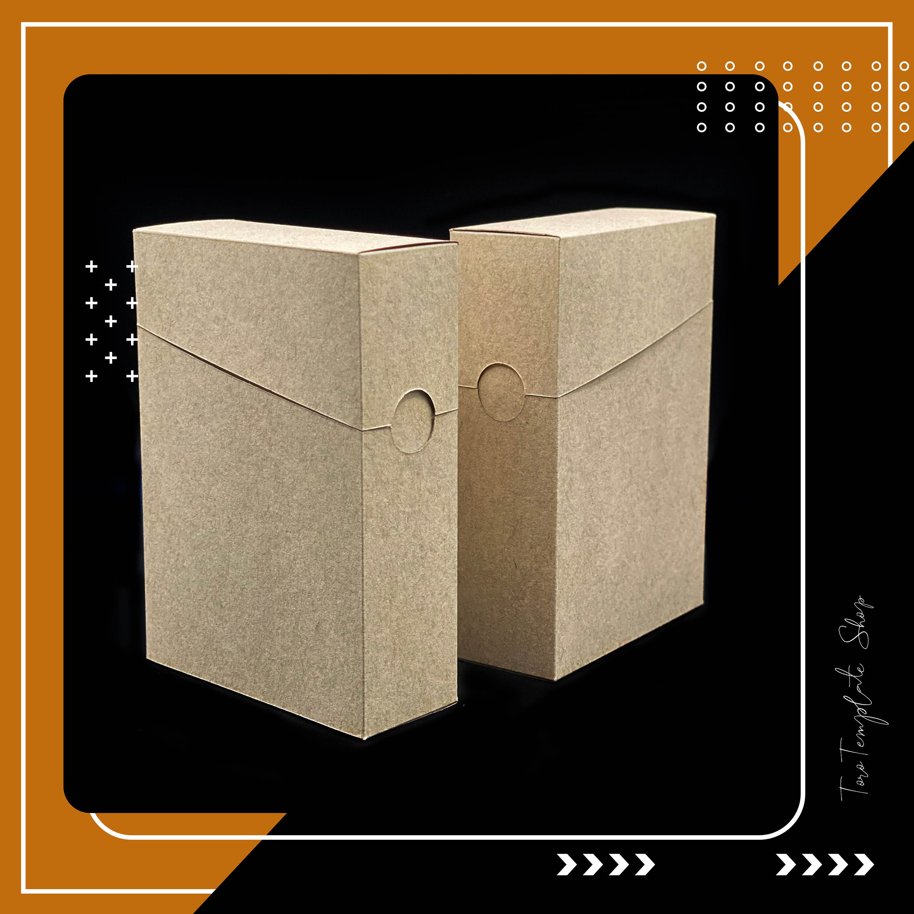 Cigarette Box Template, Rectangle Box Template, Gift Box Template ...