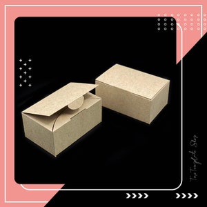 Rectangle Box Template, Cookies Box Template, Gift Box Template, Candy ...