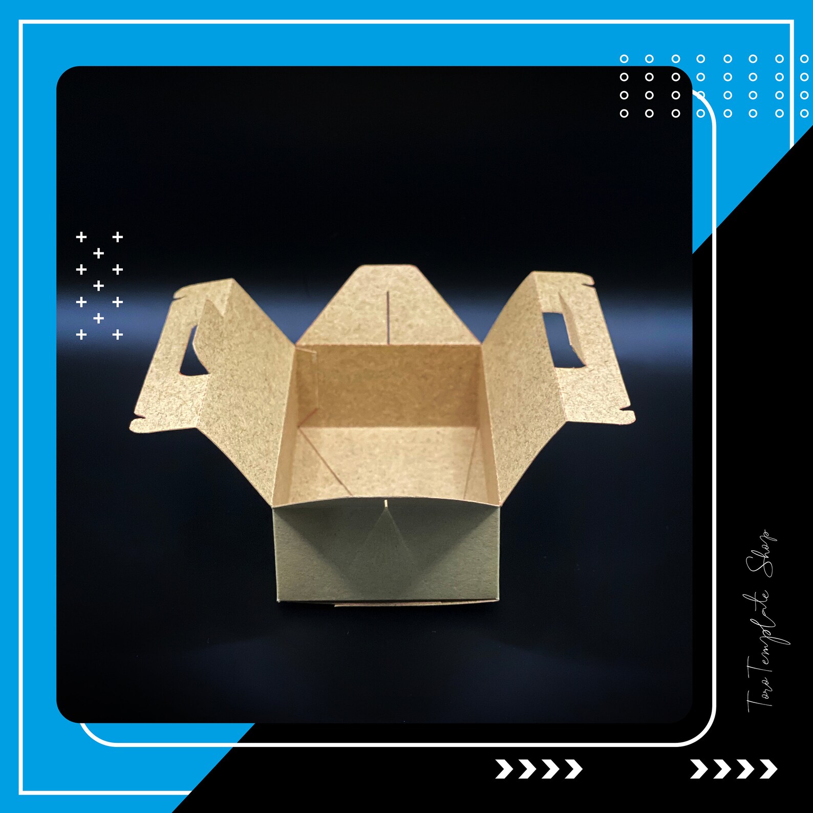 Box Template Cookies Box Template Gift Box Template Candy | Etsy