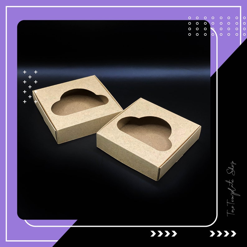 Cookie Box Template: Resizeable Gift Box (digital Download) - Etsy