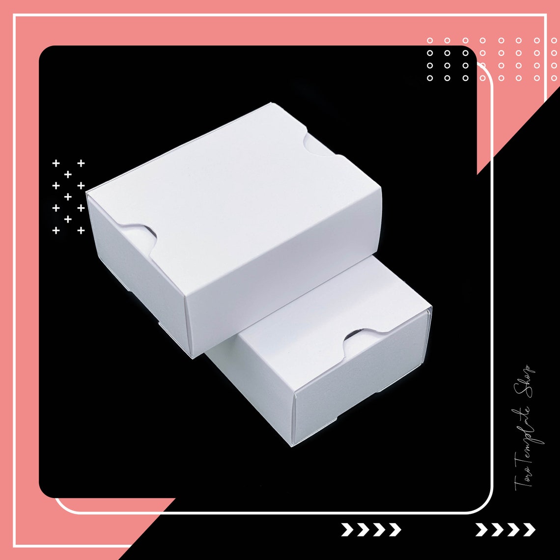 Drawer Box Template Gift Box Template Candy Box Template - Etsy