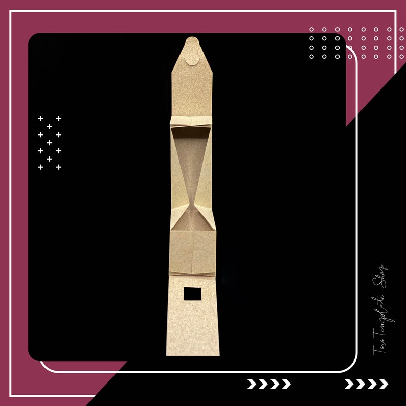 Triangle Box Template T Box Template Candy Box Template Cookies Box Template Resizeable