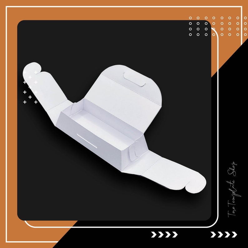 Rhombus Box Template, Gift Box Template, Cookie Box Template ...