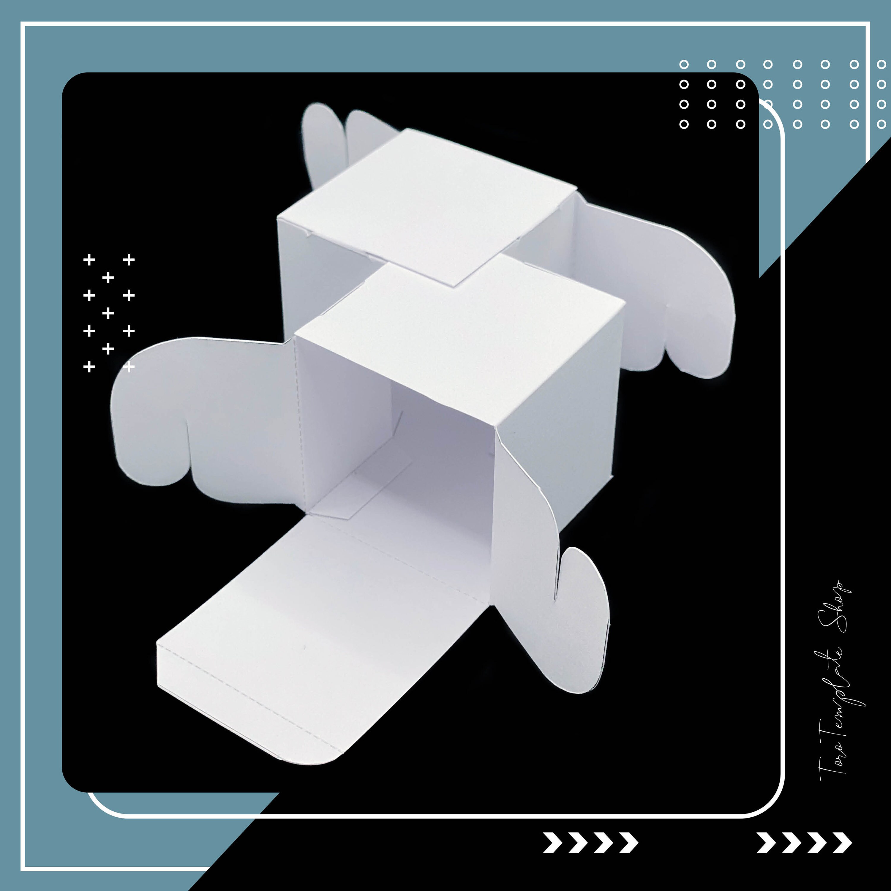 Tetris Shape Box Template, Gift Box Template, Candy Box Template ...