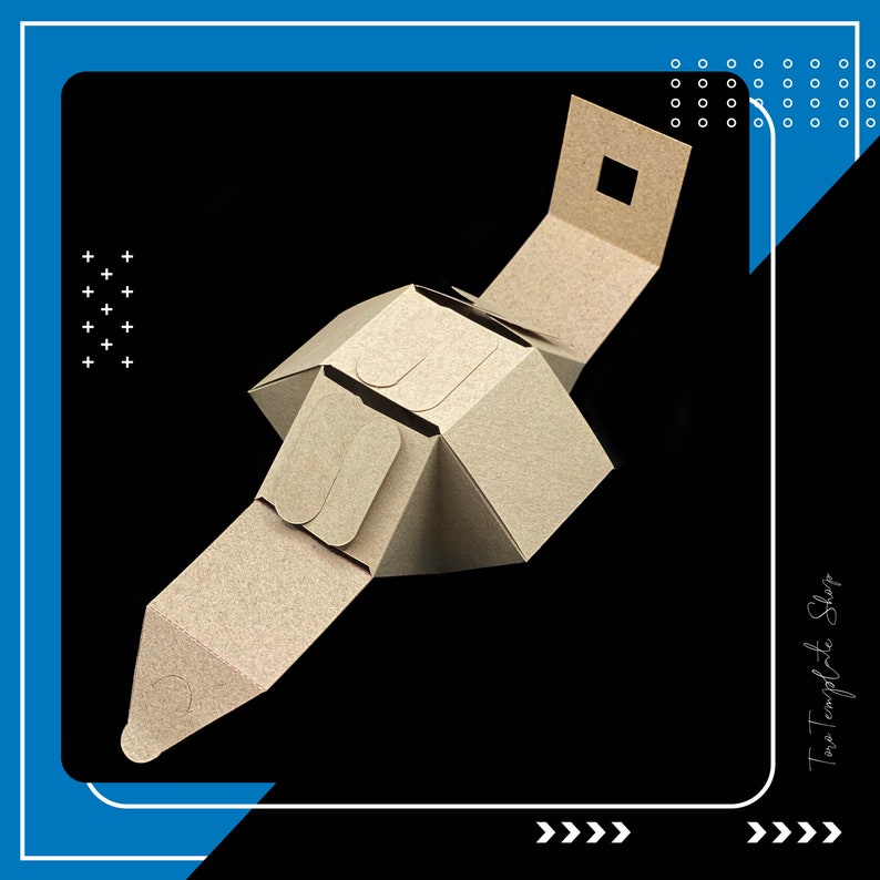 Rectangle Cut Corner Box Template, Gift Box Template, Candy Box ...