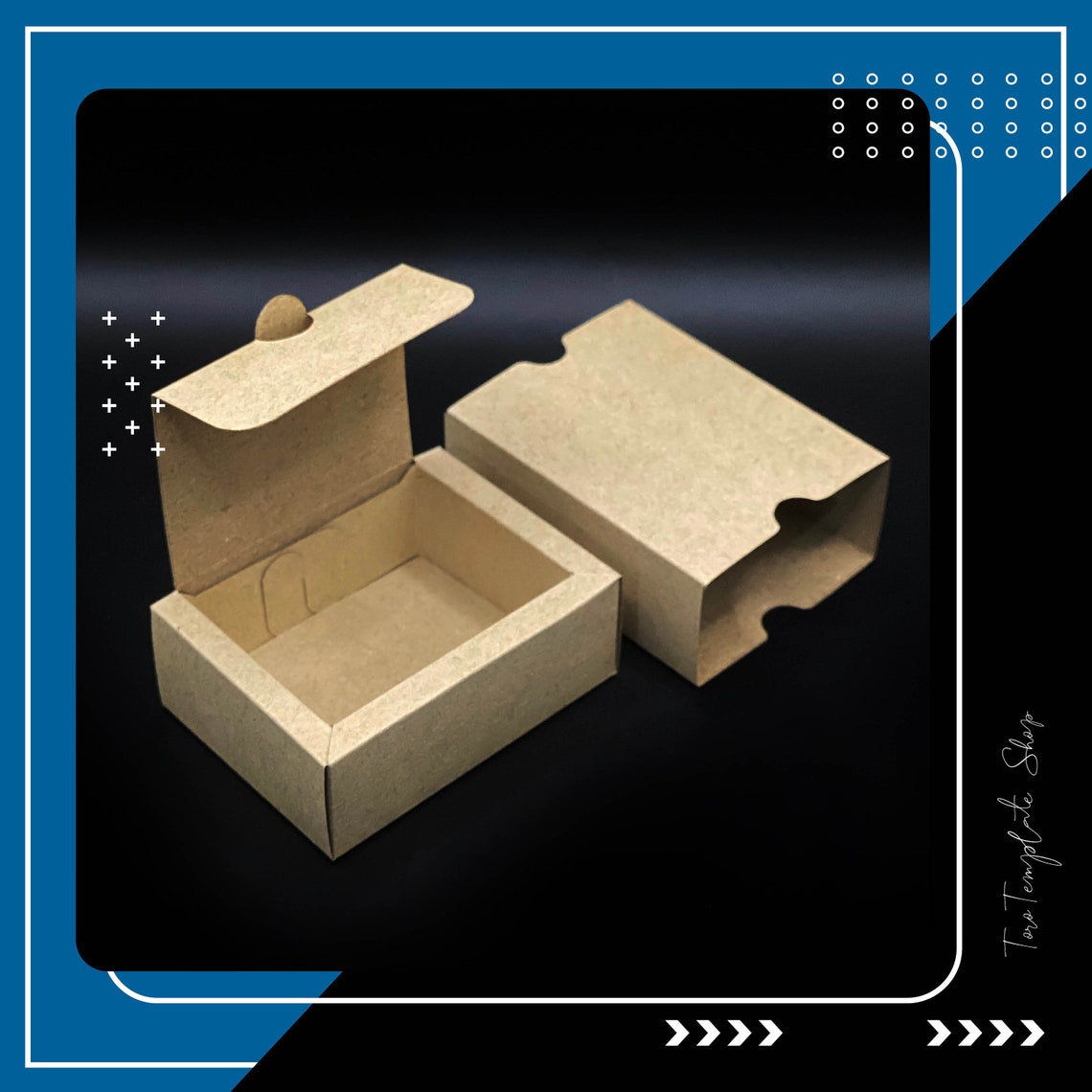 Drawer Box Template, Box Template, Cookies Box Template, Gift Box ...