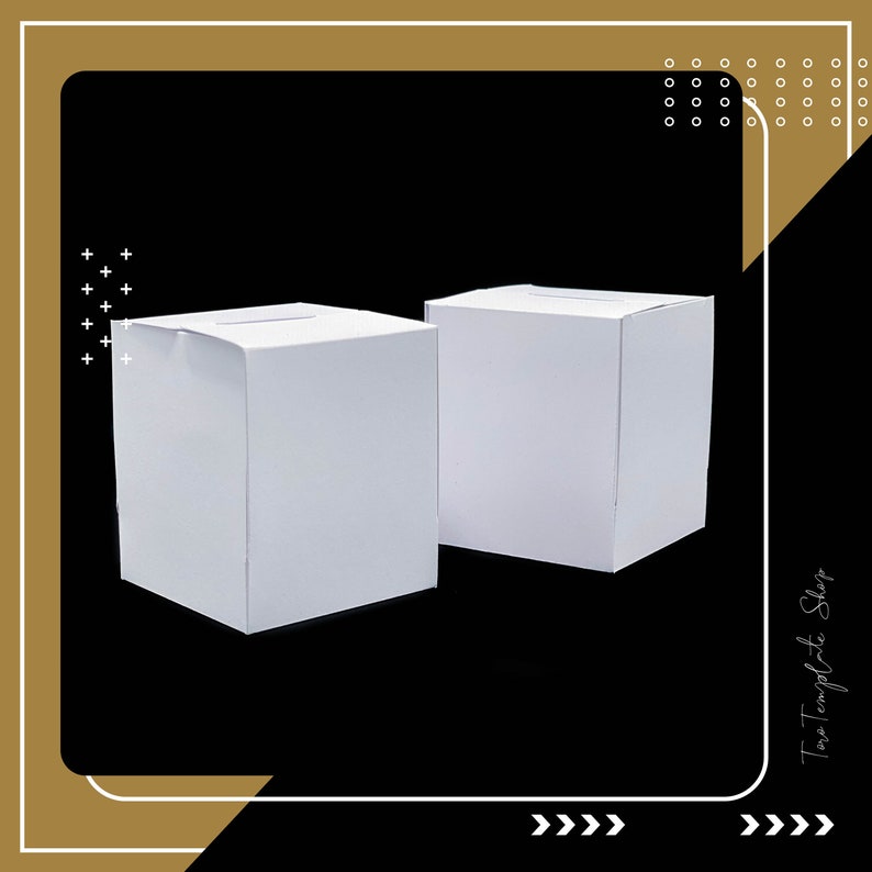 Rectangle Box Template, Gift Box Template, Candy Box Template ...