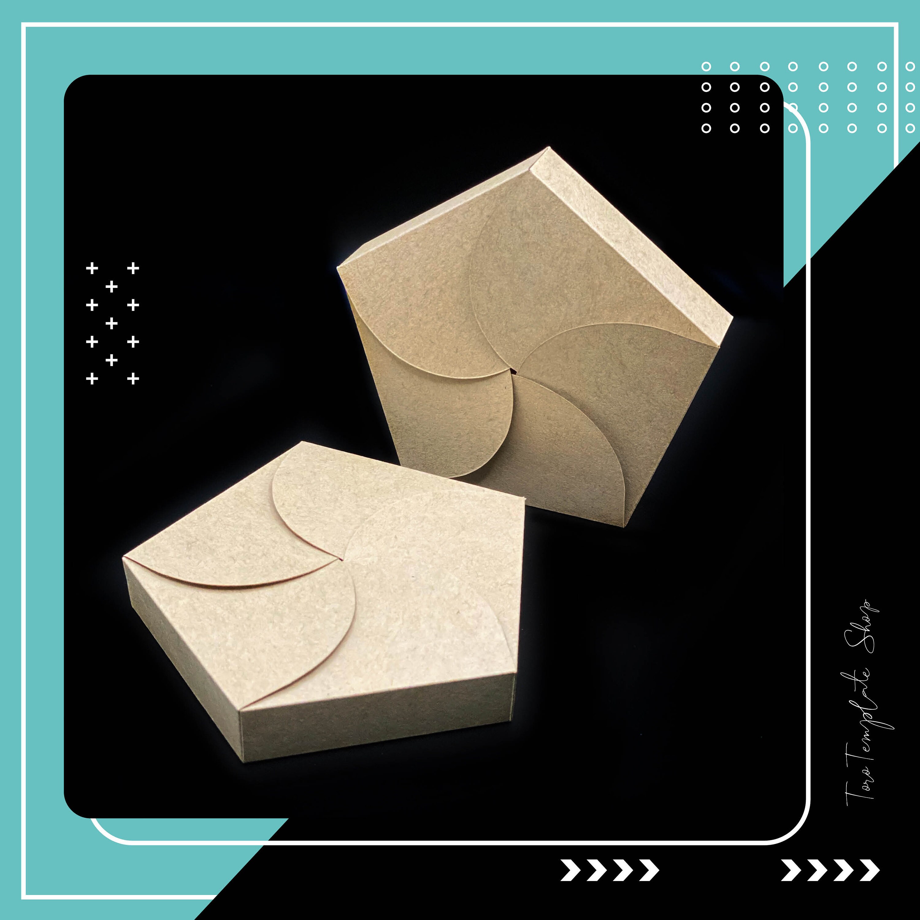 Pentagon Box Template, Cookies Box Template, Gift Box Template, Candy ...