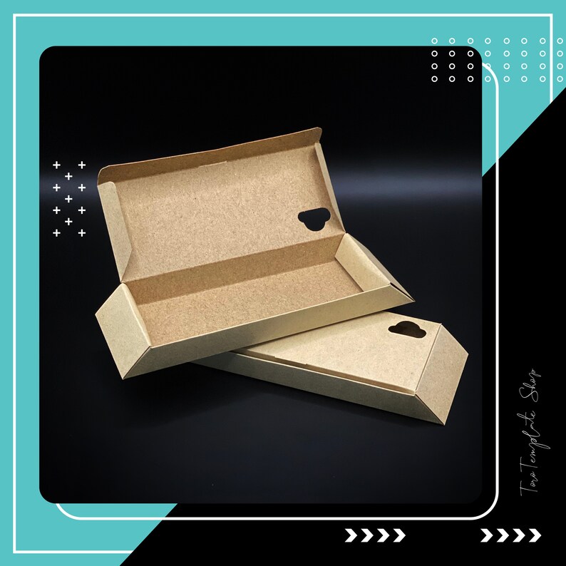Trapezoid Box Template Gift Box Template Jewelry Box - Etsy