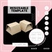 Trapezoid Box Template, Gift Box Template, Candy Box Template, Cookies ...