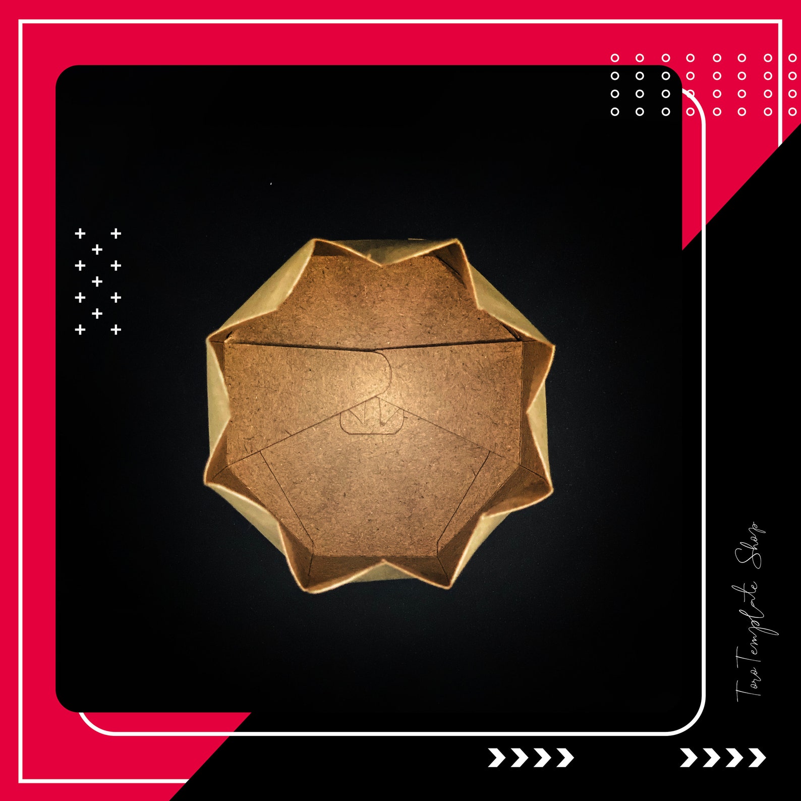 Octagon Box Template, Box Template, Cookies Box Template, Gift Box ...