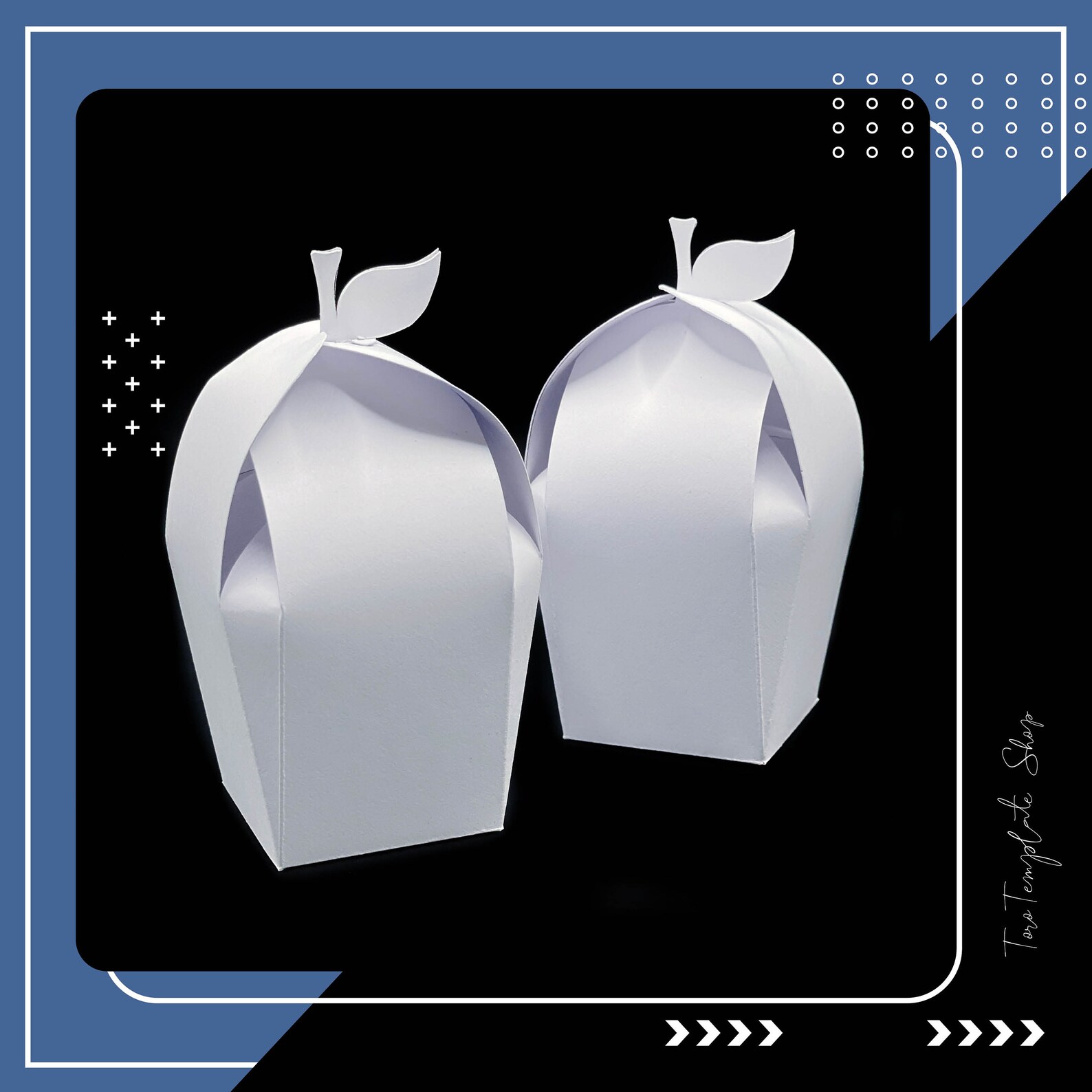 Pear Shape Gift Box Template: Printable Candy Box (digital Download) - Etsy