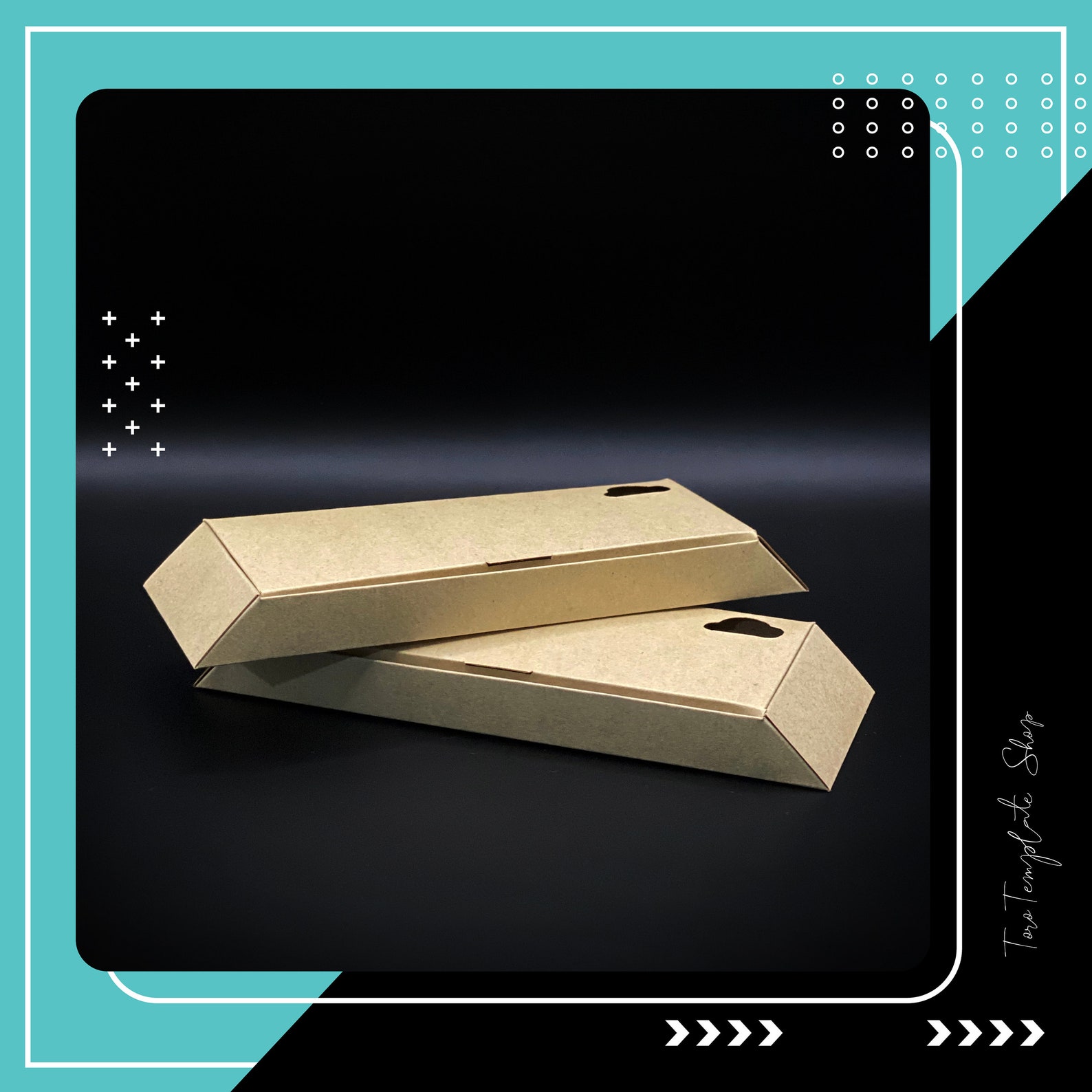 Trapezoid Box Template Gift Box Template Jewelry Box - Etsy