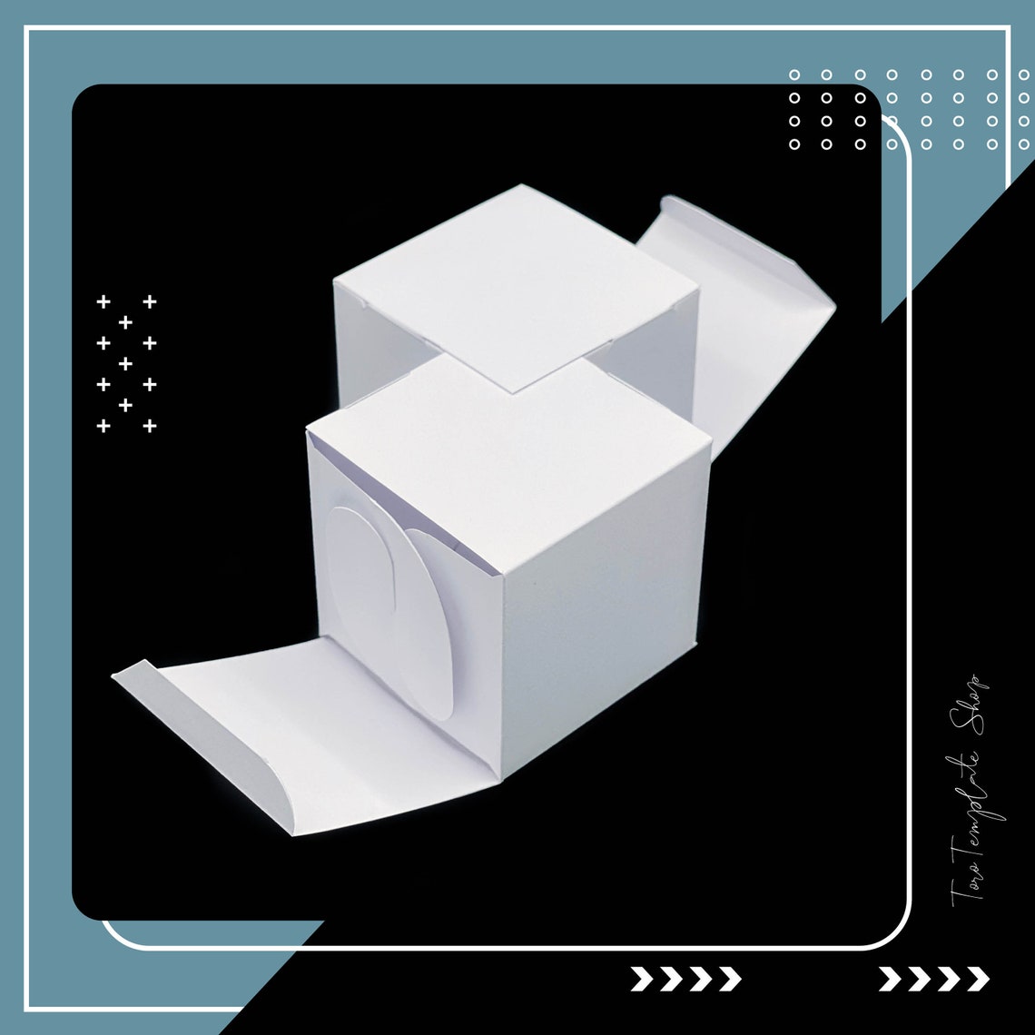 Tetris Shape Box Template, Gift Box Template, Candy Box Template ...