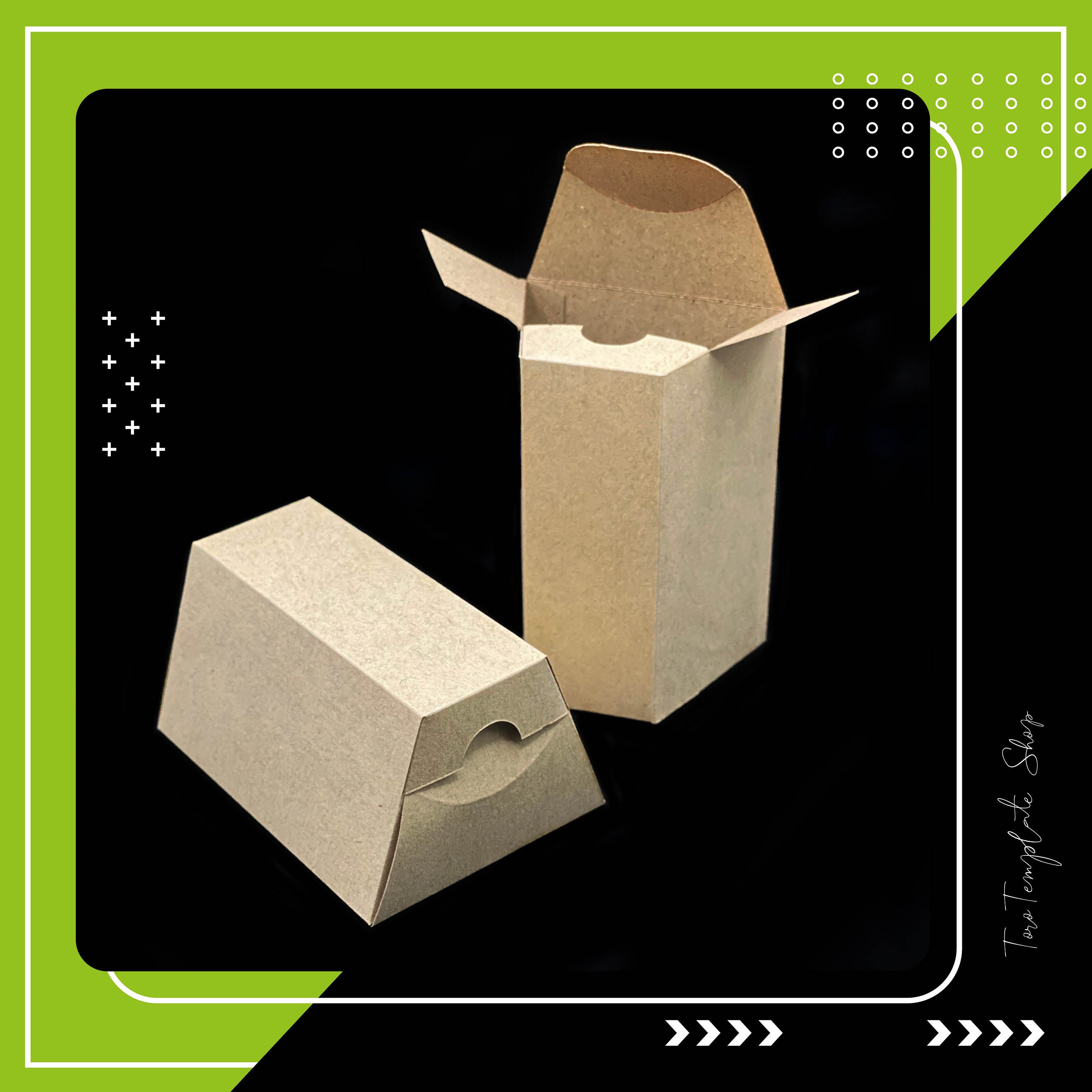 Trapezoid Box Template Gift Box Template Candy Box Template - Etsy