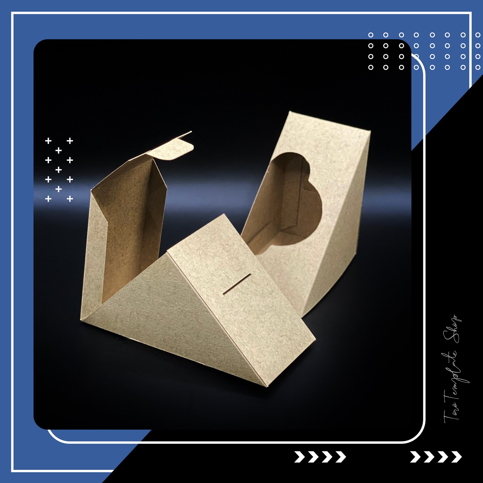 Sandwich Box Template, Box Template, Cookies Box Template, Gift Box ...