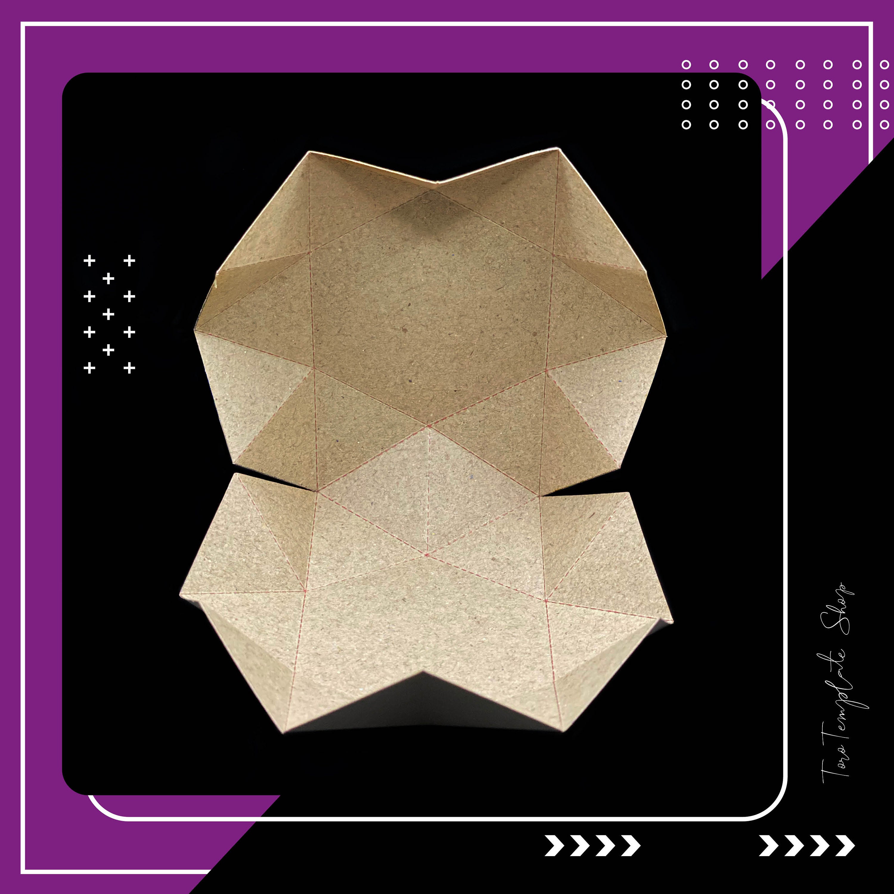Star Box Template: Printable Candy/cookie Box (digital Download) - Etsy