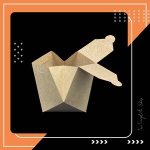 Trapezoid Box Template, Gift Box Template, Candy Box Template ...