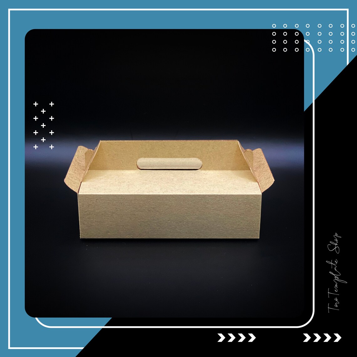 Box Template Cookies Box Template Gift Box Template Candy | Etsy