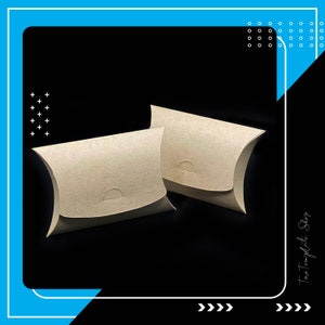 Curved Box Template, Cookies Box Template, Gift Box Template, Candy Box ...
