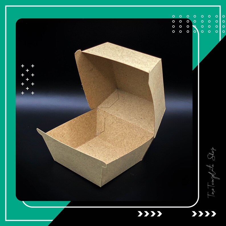 Box Template Cookies Box Template Gift Box Template Candy - Etsy