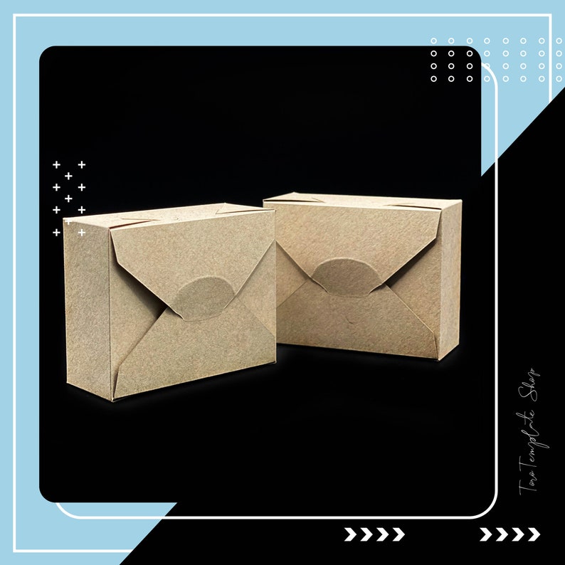 Rectangle Box Template, Cookies Box Template, Gift Box Template, Candy ...