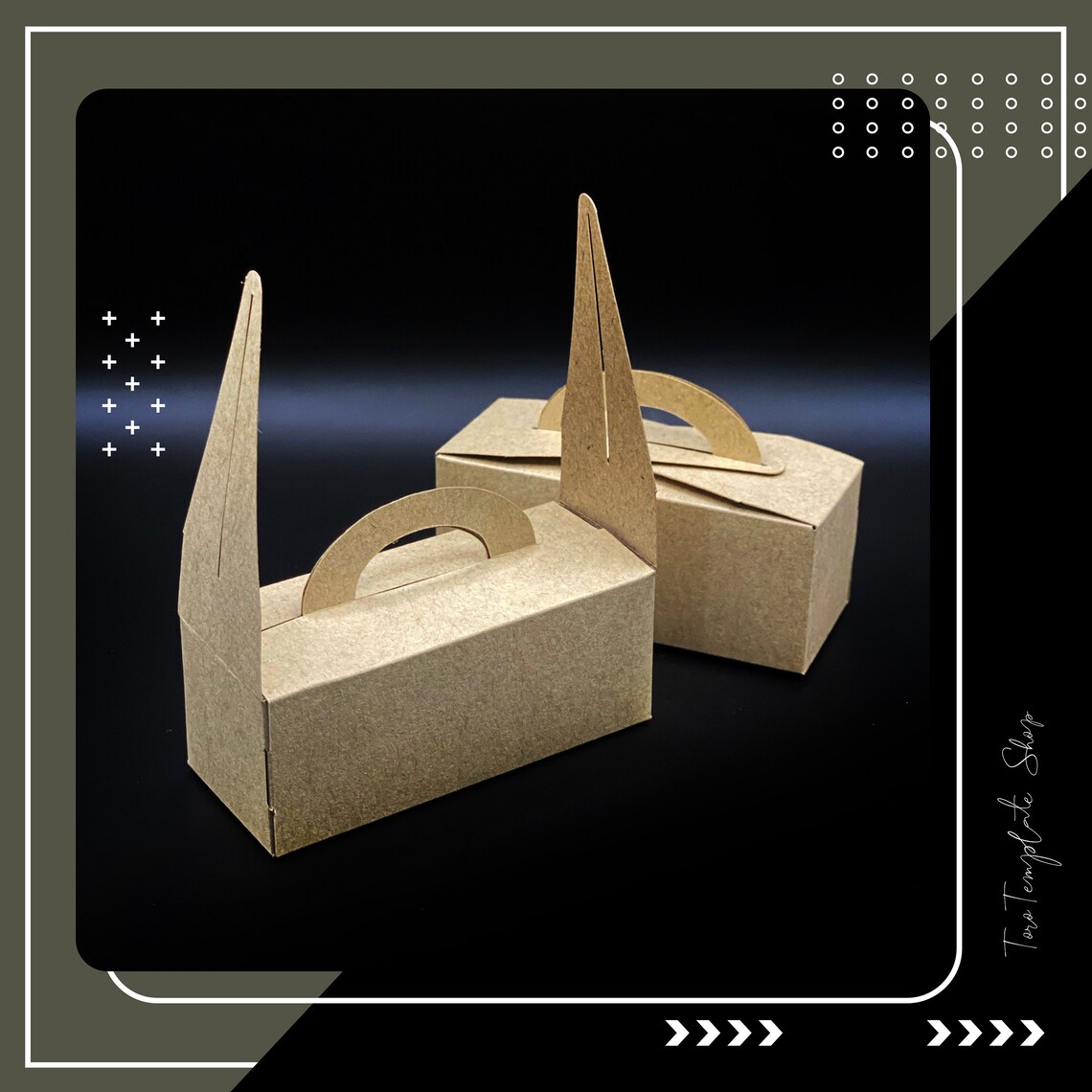 Box Template, Cookies Box Template, Gift Box Template, Candy Box ...