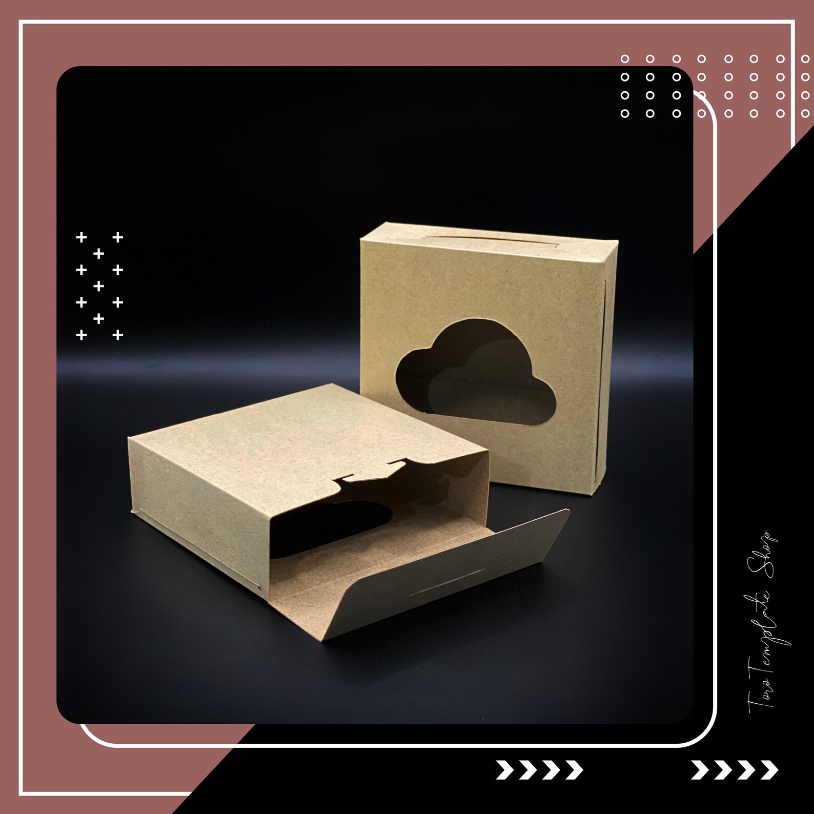 Box Template, Gift Box Template, Jewelry Box Template, Candy Box ...