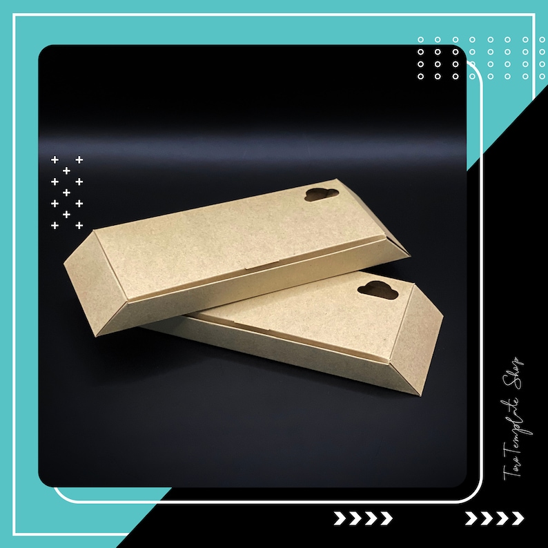 Trapezoid Box Template Gift Box Template Jewelry Box - Etsy