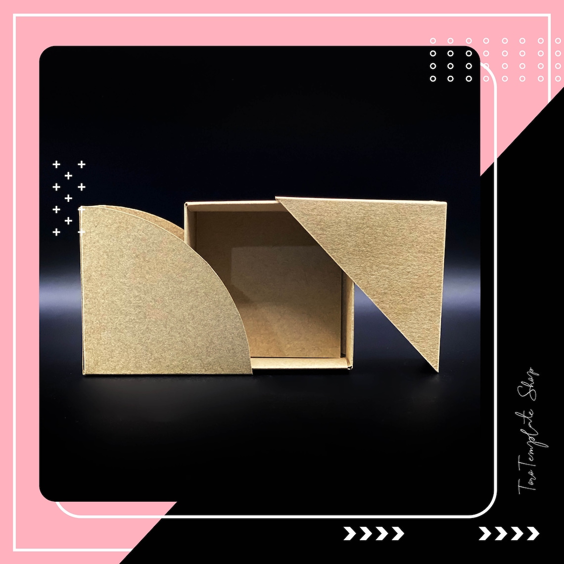 Drawer Box Template, Box Template, Gift Box Template, Candy Box ...