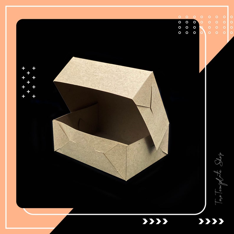 Rectangle Box Template Gift Box Template Candy Box Template - Etsy