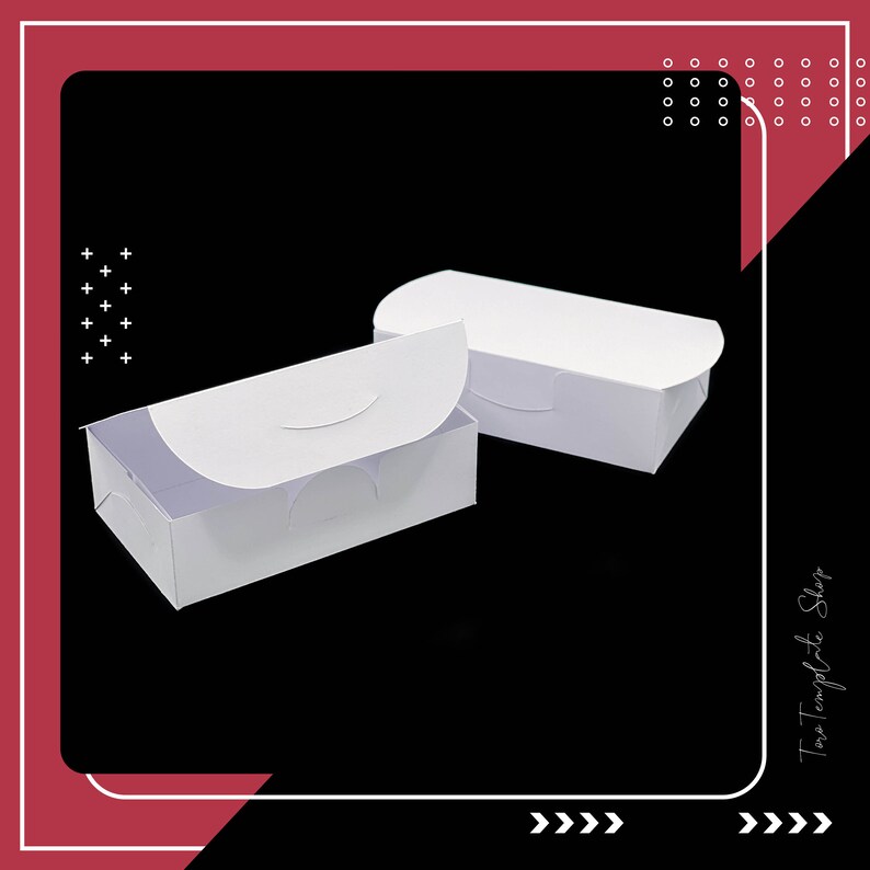 Rectangle Box Template, Gift Box Template, Jewelry Box Template ...