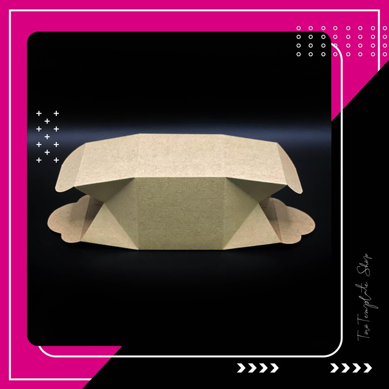 Box Template Cookies Box Template Gift Box Template Candy - Etsy