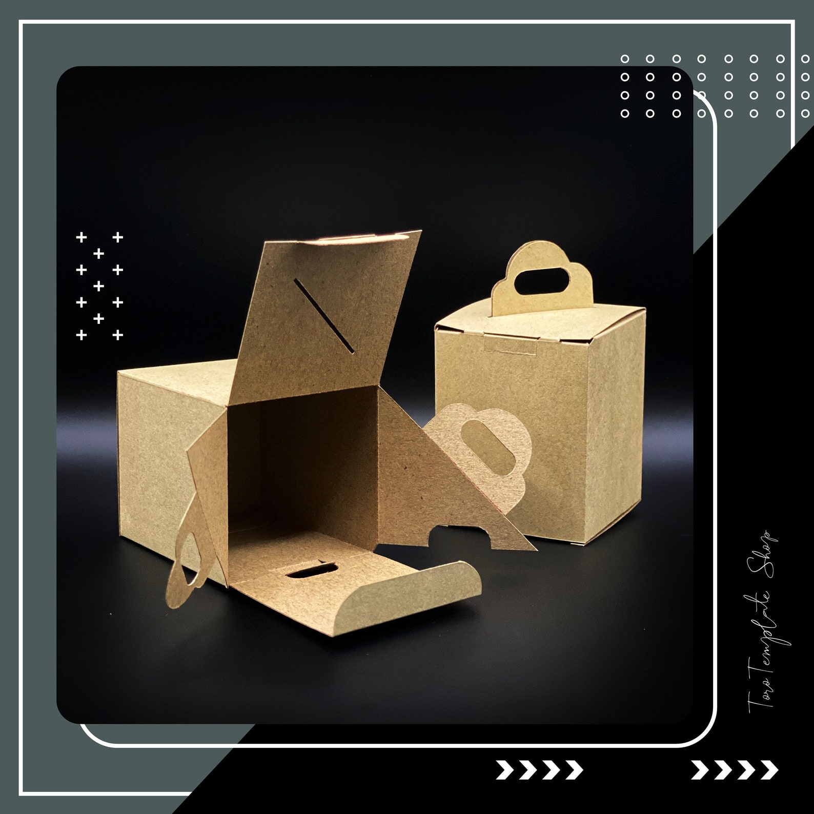 Box Template, Cookies Box Template, Gift Box Template, Candy Box ...