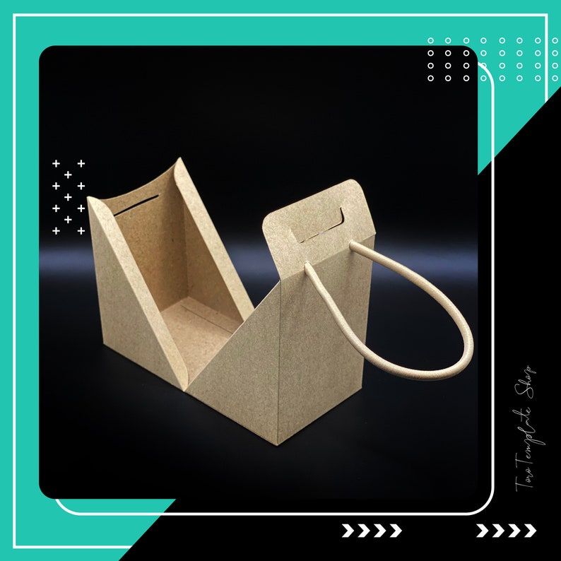 Printable Favor Box Template: Resizeable Gift/candy Box (digital ...