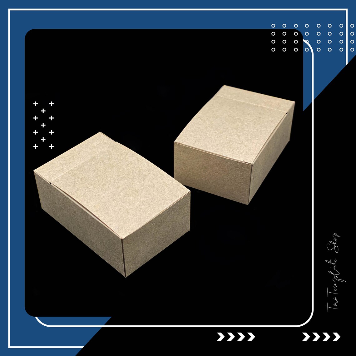 Rectangle Box Template, Gift Box Template, Candy Box Template, Cookies ...