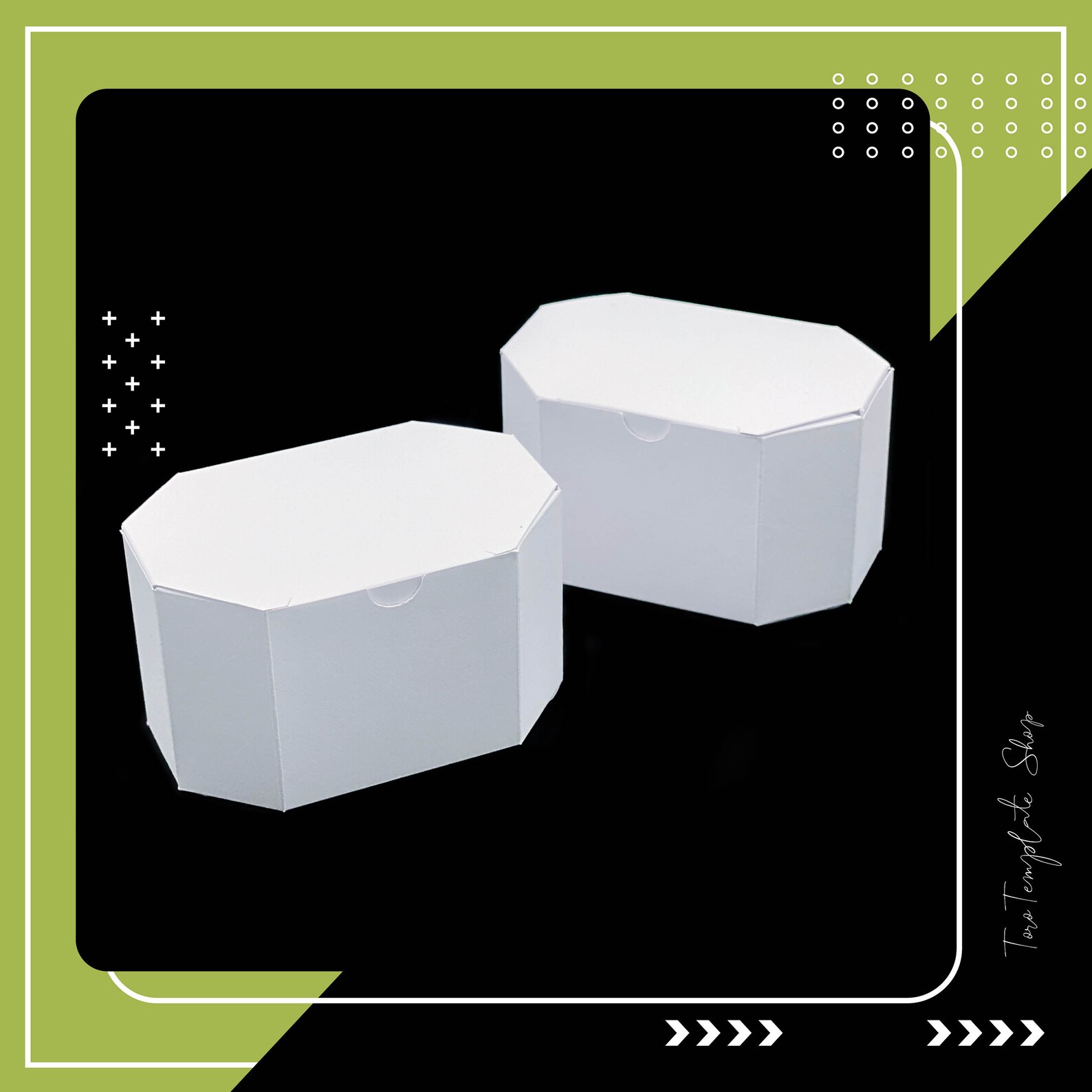 Octagon Box Template, Gift Box Template, Candy Box Template, Jewelrybox ...