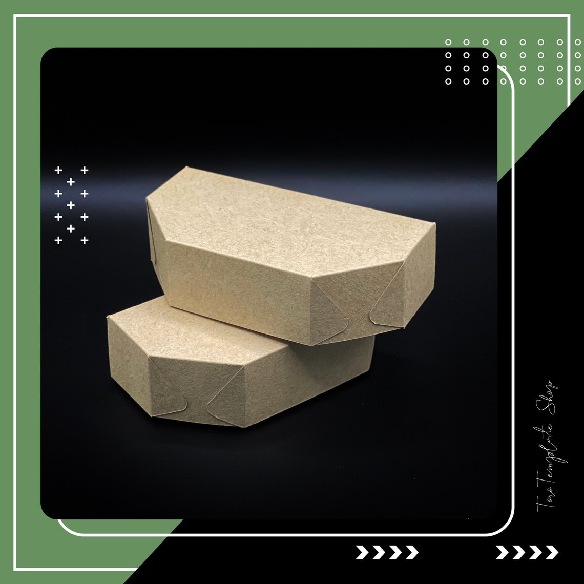 Box Template Cookies Box Template Gift Box Template Candy - Etsy