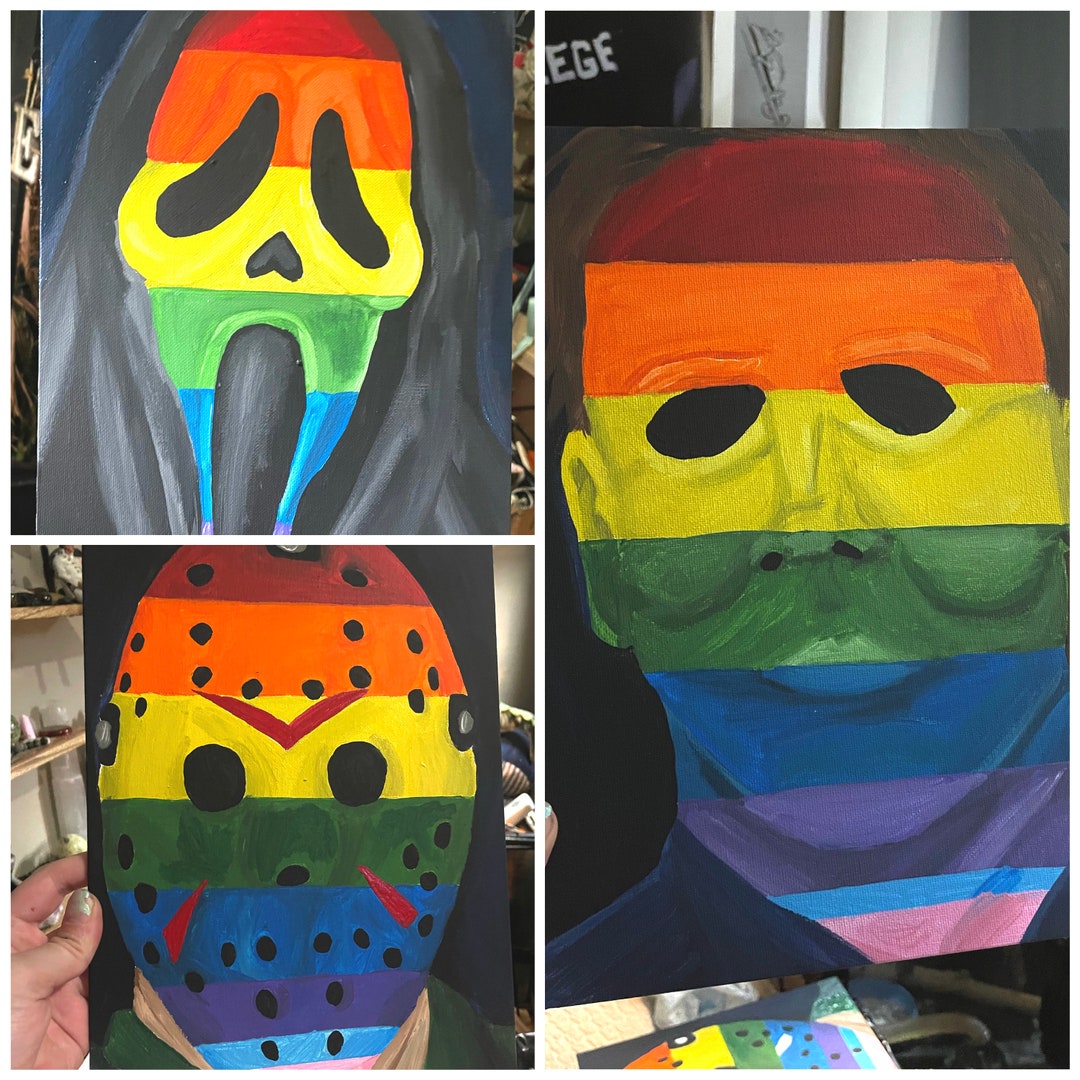 Horror Pride Canvas - Etsy