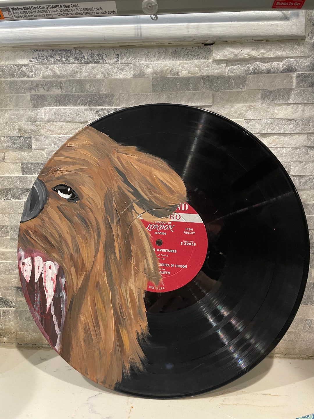 Vintage Record Vinyl Records LP Art Bear Grizzly Brown Cub Cute ...