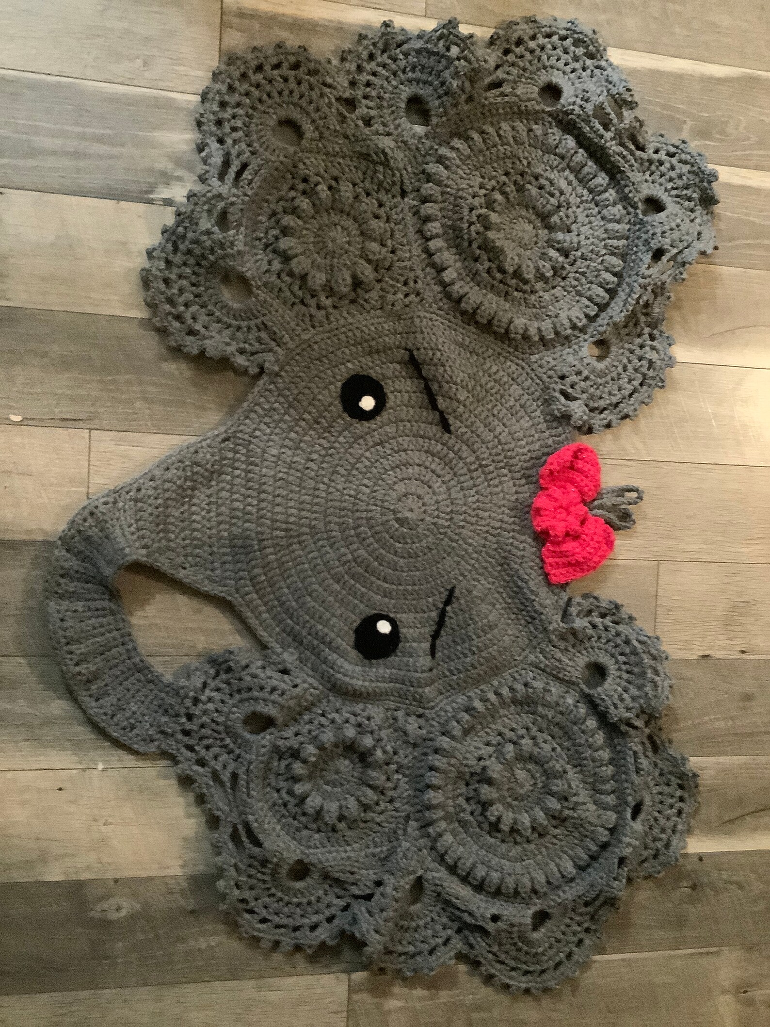 Crochet Elephant Rug - Etsy