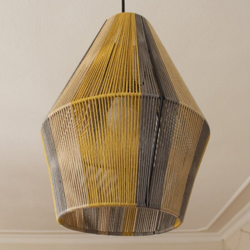 Woven Pendant Light - Etsy
