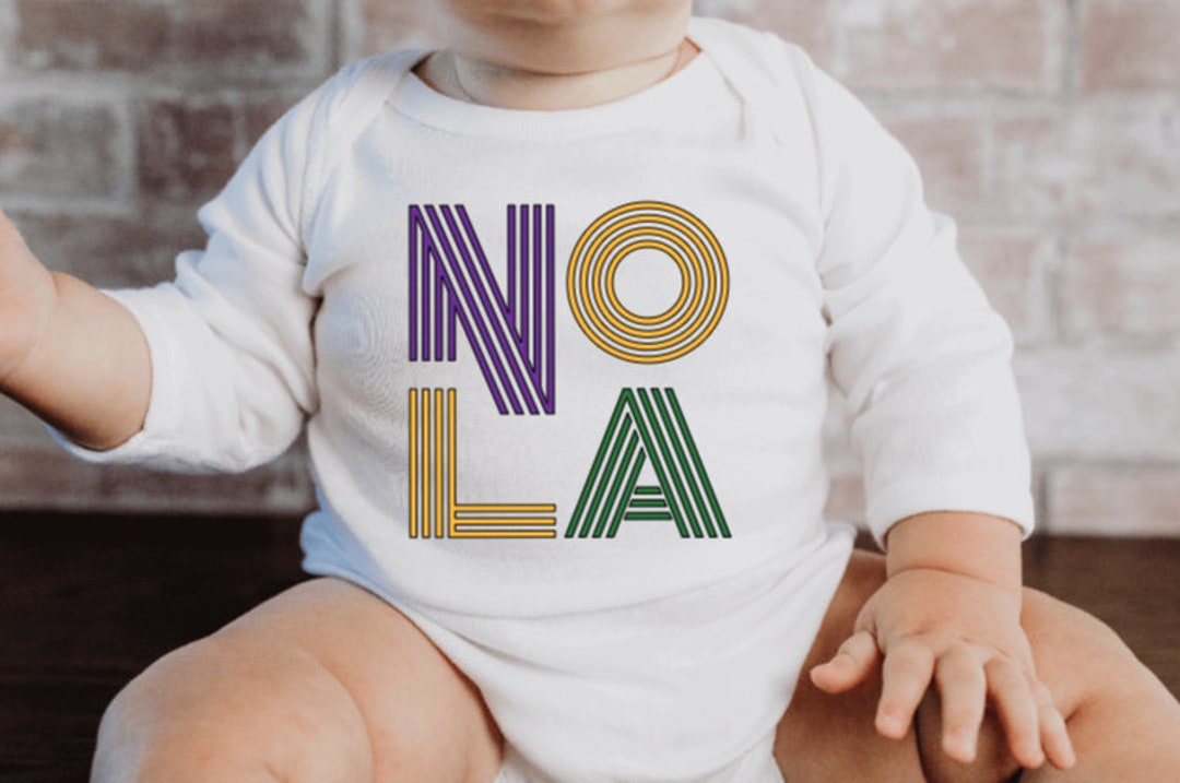 Nola Baby Onesie New Orleans Baby Louisiana Baby Cajun Baby - Etsy